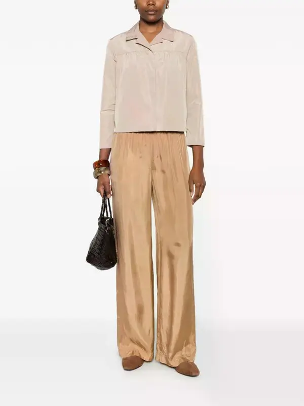 Aspesi Buttoned Cropped Jacket - Neutrals