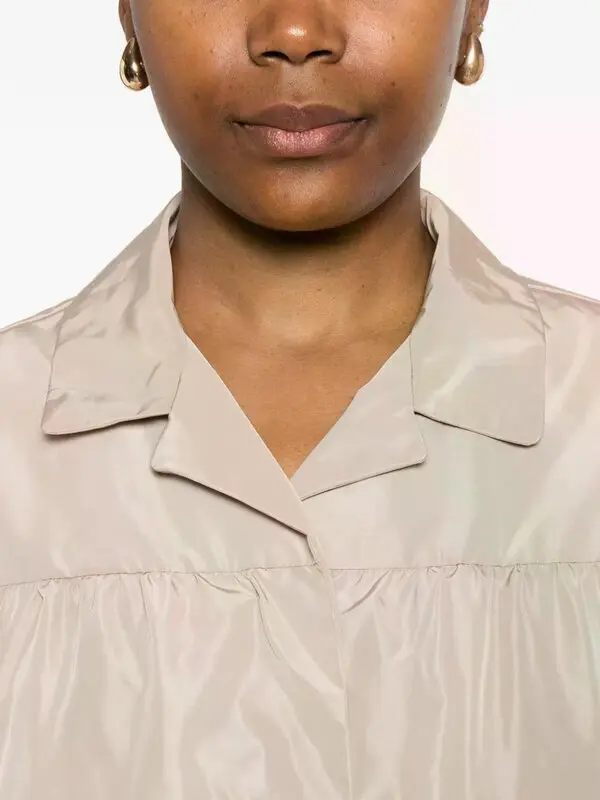 Aspesi Buttoned Cropped Jacket - Neutrals