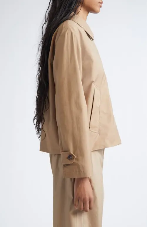 Max Mara Bambola Cotton-blend Twill Trench Jacket