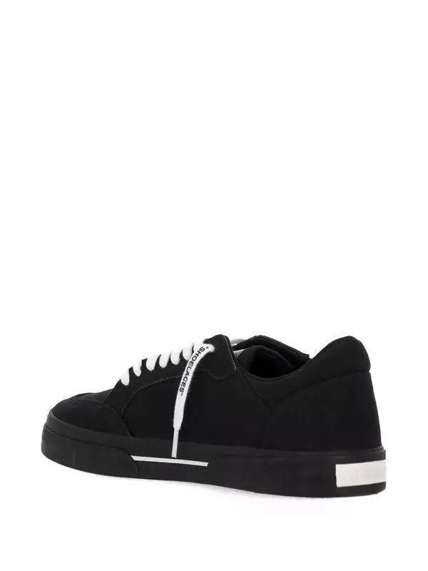 Off-White Vulcanized Canvas Low-top Sneakers - Black