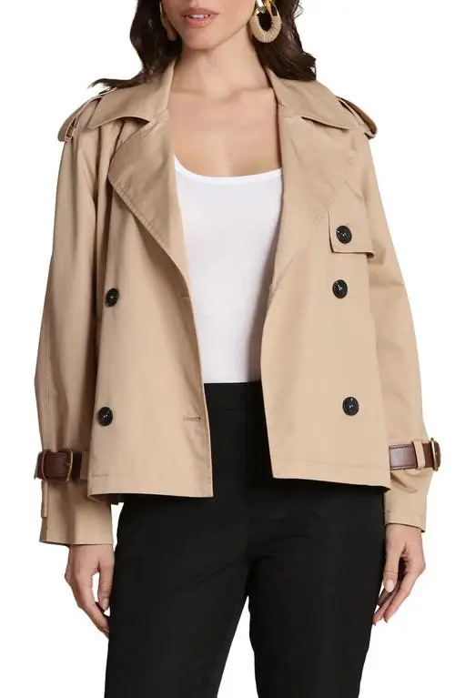 Avec Les Filles Belted Trench Jacket