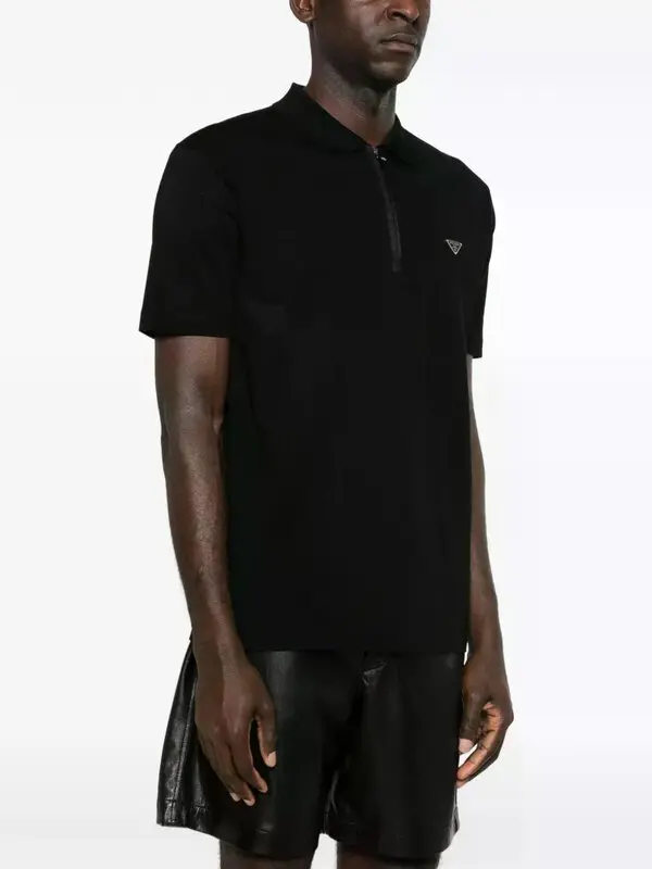 Prada Half-zip Polo Shirt