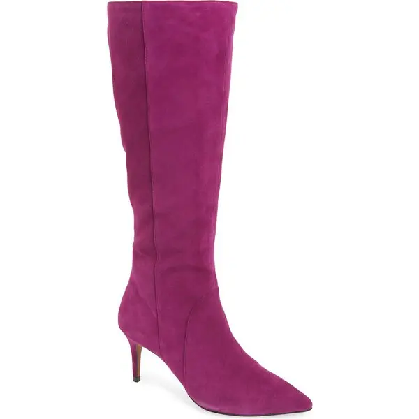 Linea Paolo Perfect Boot - Purple Suede