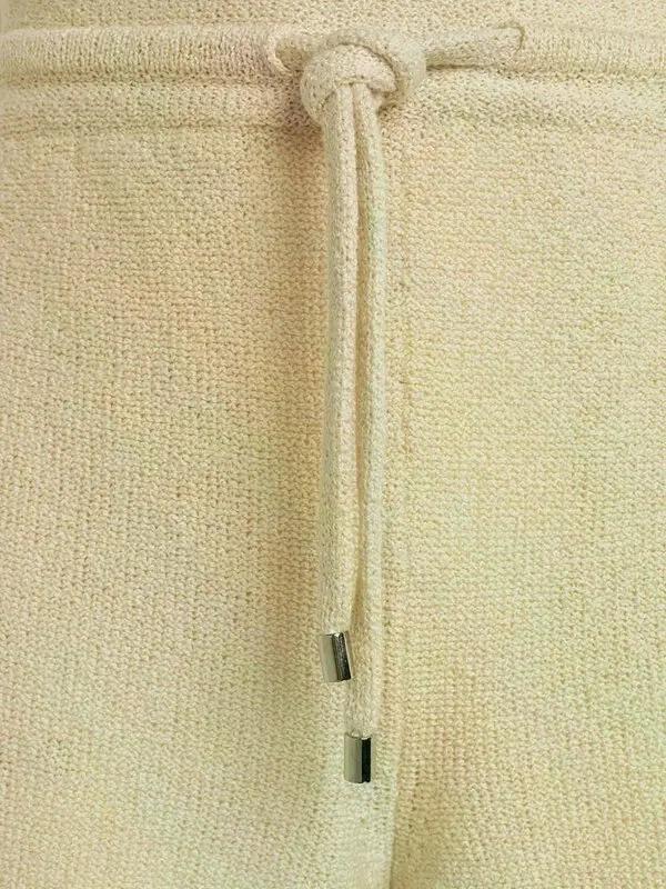 LANEUS Knitted Drawstring Shorts