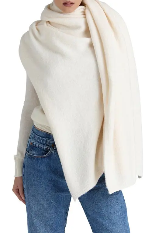 House Of Cb Nara Textured Wrap - Ivory