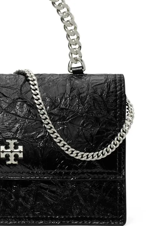 Tory Burch Kira Distressed Mini Top Handle Wallet On A Chain
