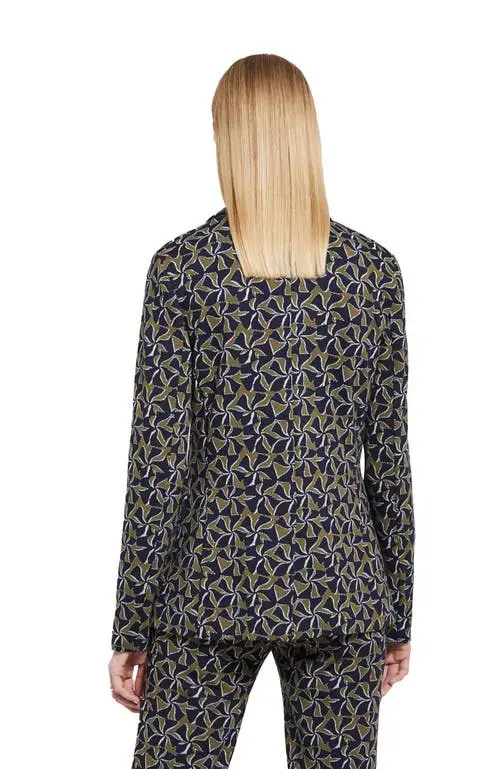 OTTOD'AME Printed Jacket - Blue