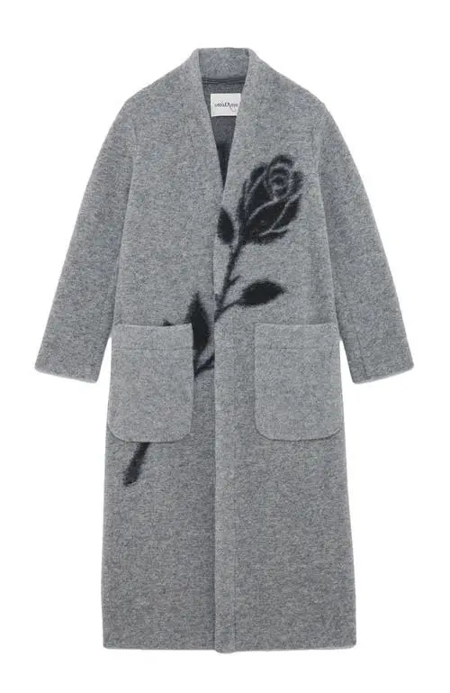 OTTOD'AME Wool-blend Long Coat