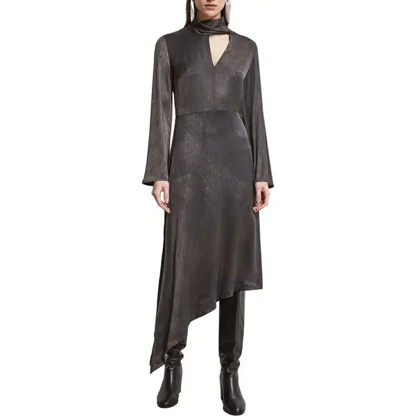 OTTOD'AME Viscose Asymmetrical Dress