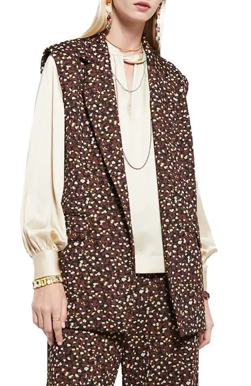 OTTOD'AME Sleeveless Blazer