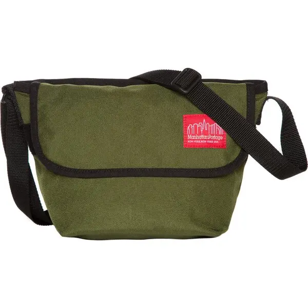 MANHATTAN PORTAGE Mini Ny Crossbody Bag - Olive