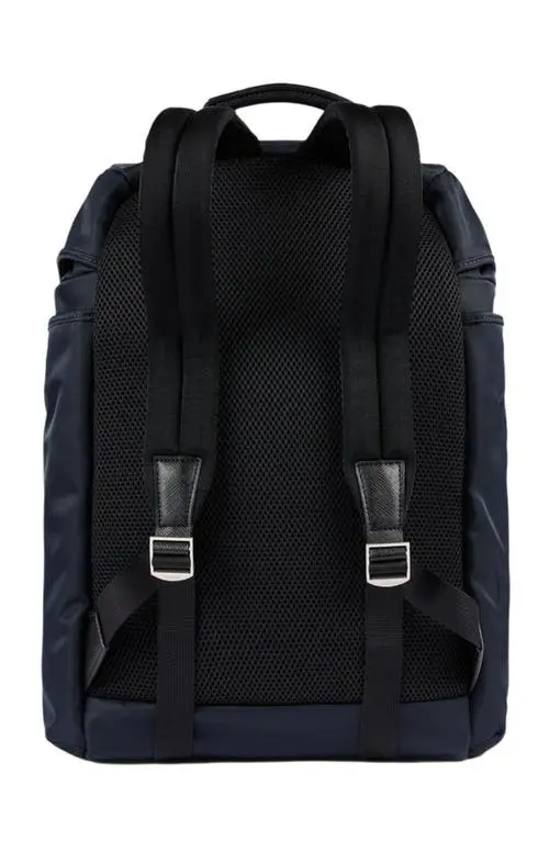 Sandro Nylon Backpack - Navy Blue