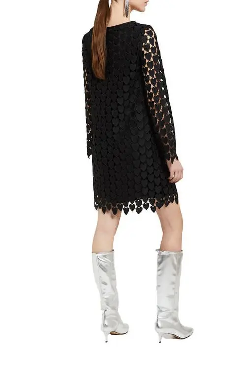 OTTOD'AME Short Dress With 3d Effect