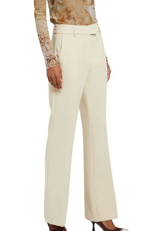 OTTOD'AME Straight Trousers - Ecru