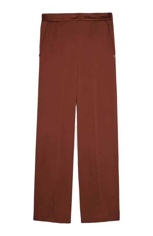 OTTOD'AME Palazzo Trousers In Viscose