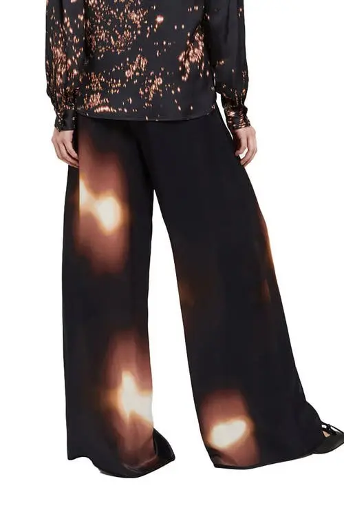 OTTOD'AME Wide-leg Palazzo Trousers