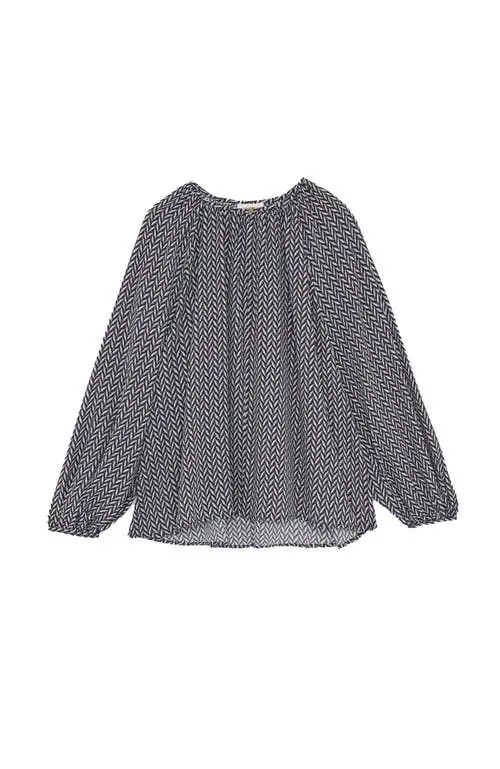 OTTOD'AME Abstract Print Shirt
