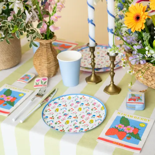 JOLLITY & CO In Bloom Strawberry Seed Packet Large Napkins