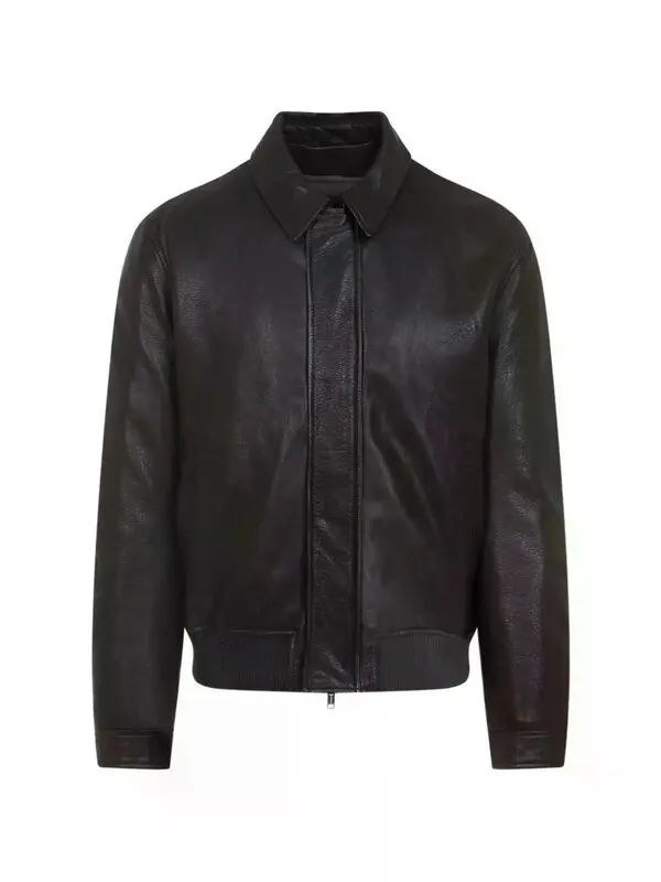 YVES SALOMON Collared Lambskin Jacket
