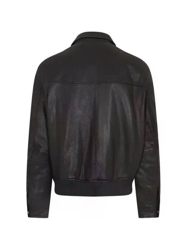 YVES SALOMON Collared Lambskin Jacket