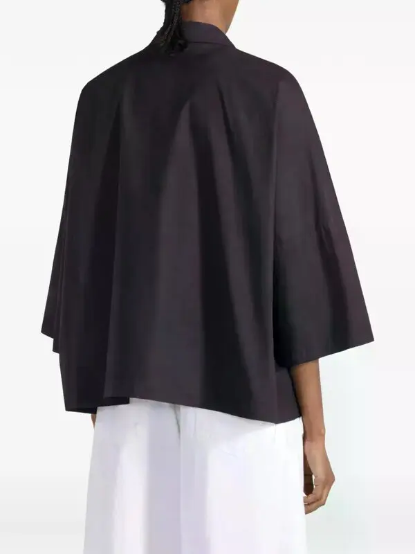 Liviana Conti Button Flared Shirt