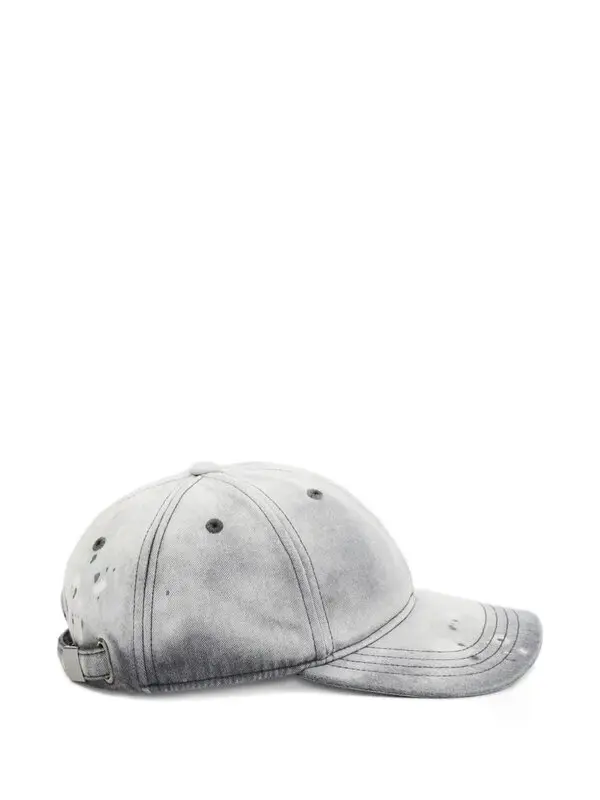 Our Legacy Washed-effect Cap - Grey
