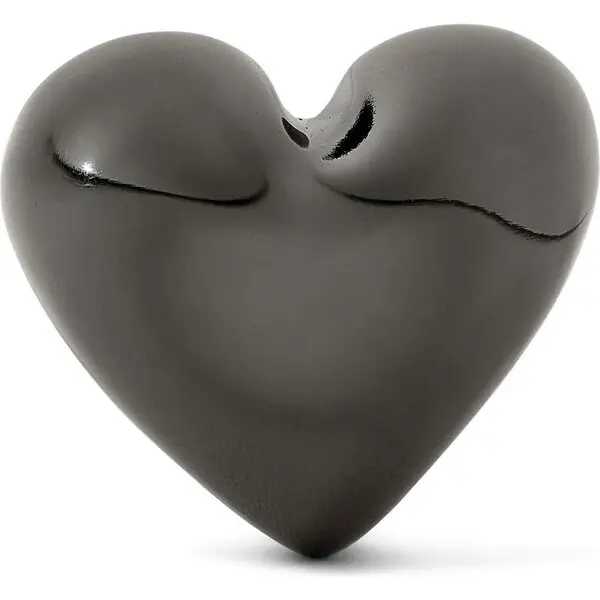 JENNIFER FISHER Puffy Heart Ring - Hematite