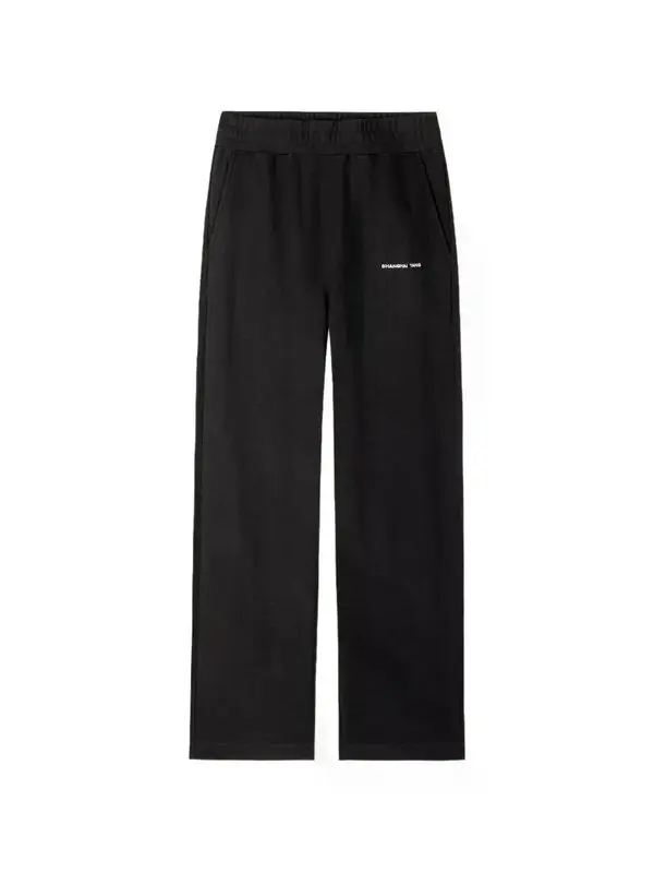 Shanghai Tang Logo Track Pants - Black