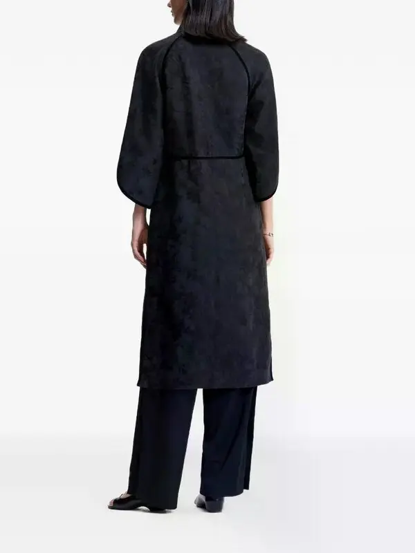 Shanghai Tang Floral Buttoned Coat