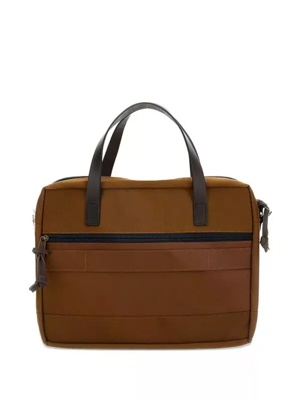 Filson Flap Strap Cotton Twill Shoulder Bag - Brown