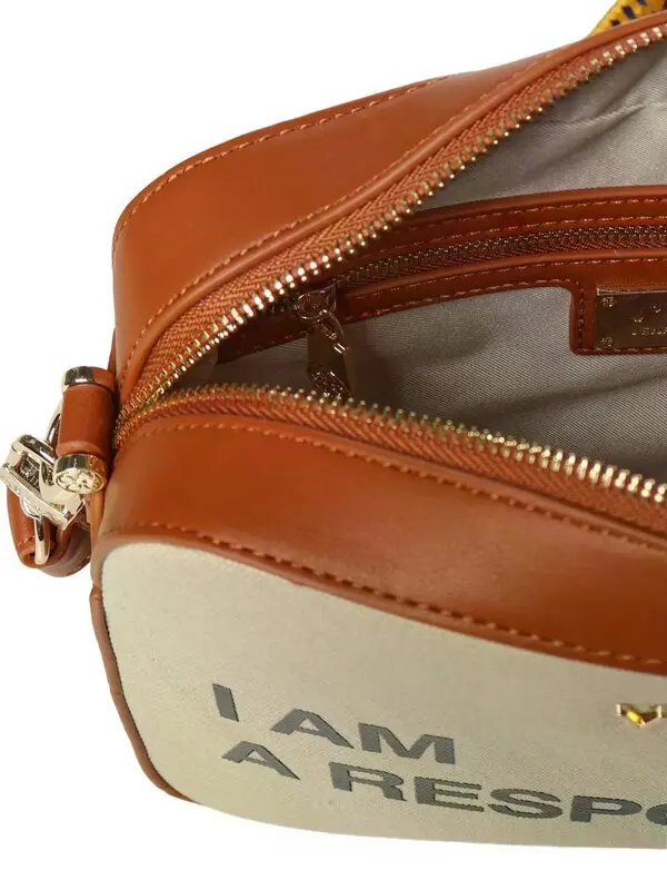 V°73 Logo Print Shoulder Bag