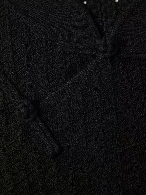 Shanghai Tang Qipao Knitted Top