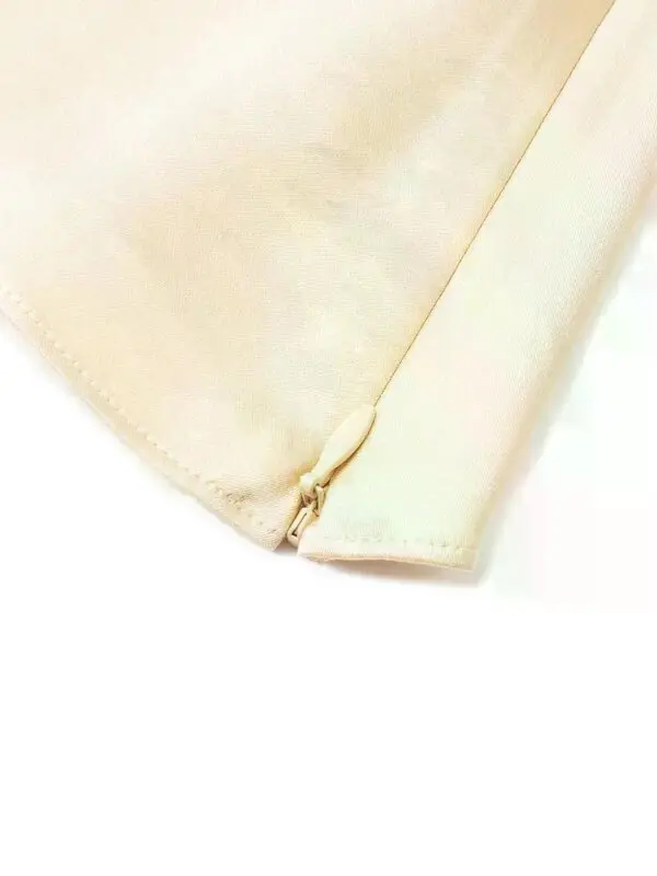 Shanghai Tang Ruched Detail Blouse - Neutrals