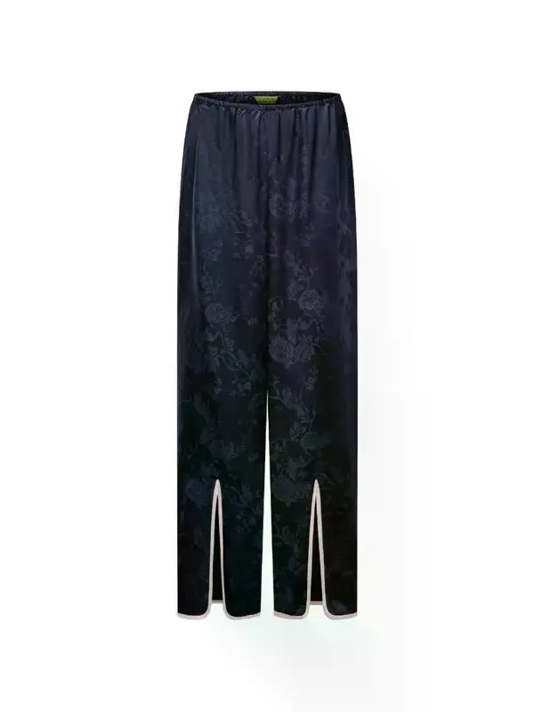 Shanghai Tang Floral Slit Pyjama Set