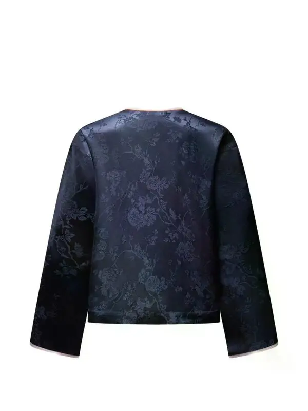 Shanghai Tang Floral Slit Pyjama Set