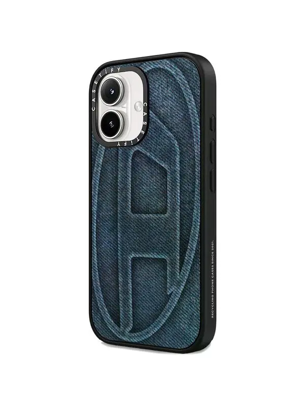 DIESEL® X Casetify 60584 Denim-effect Iphone 16 Case - Blue