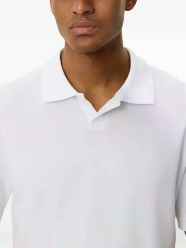 LES DEUX Short-sleeve Logo Polo Shirt