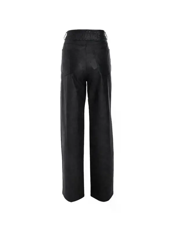 ROTATE BY BIRGER CHRISTENSEN Textured Straight Trousers