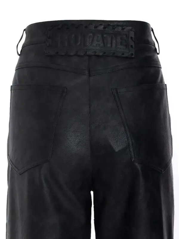 ROTATE BY BIRGER CHRISTENSEN Textured Straight Trousers