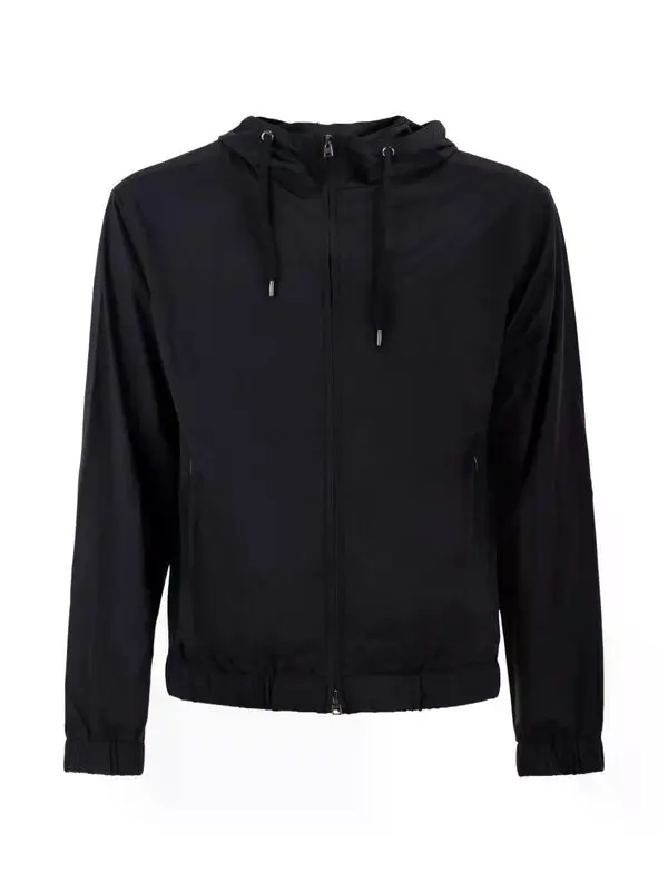 Herno Zip-fastening Hooded Jacket - Blue