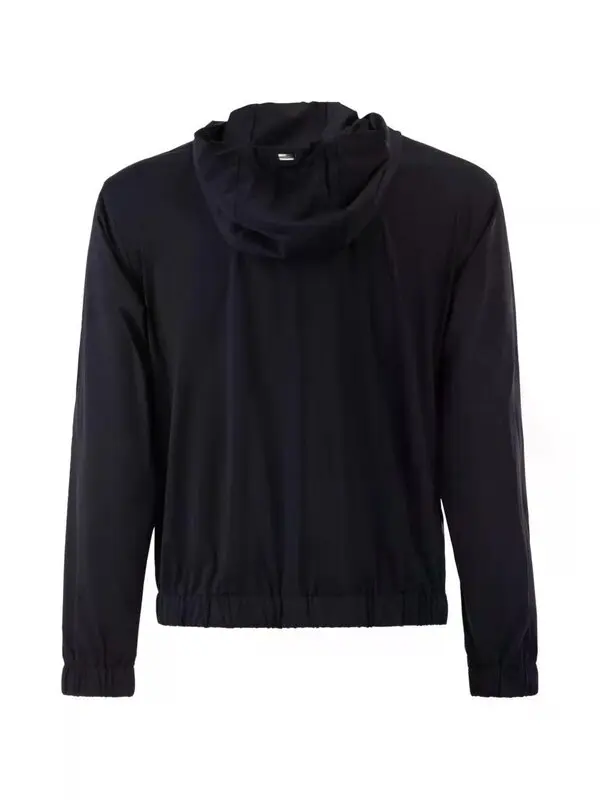 Herno Zip-fastening Hooded Jacket - Blue