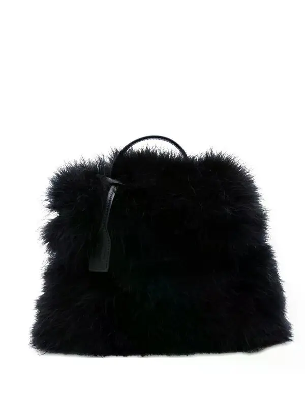 Moschino Top Handle Tote Bag - Black