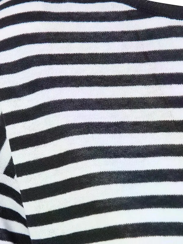 BASE Striped Linen Sweater
