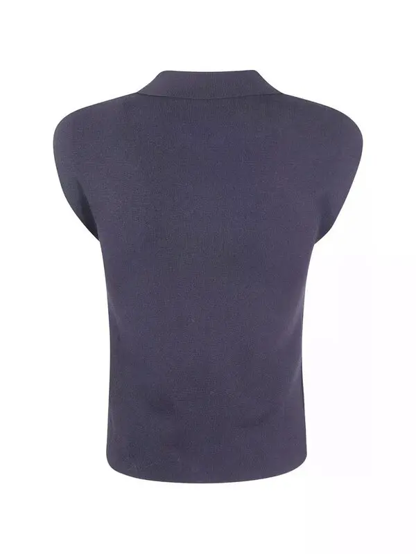Seventy Buttoned Polo Top