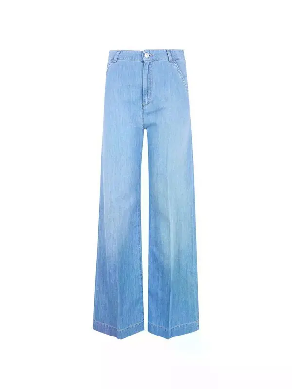 Seventy High-waist Wide-leg Jeans