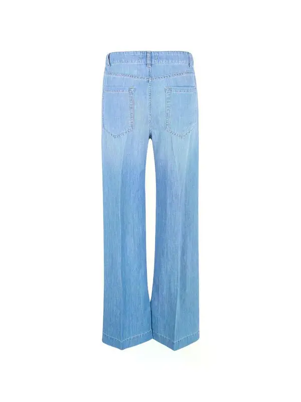 Seventy High-waist Wide-leg Jeans