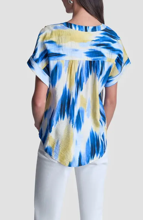 Dkny Abstract Print Button-up Shirt