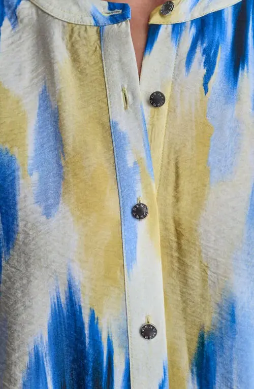 Dkny Abstract Print Button-up Shirt