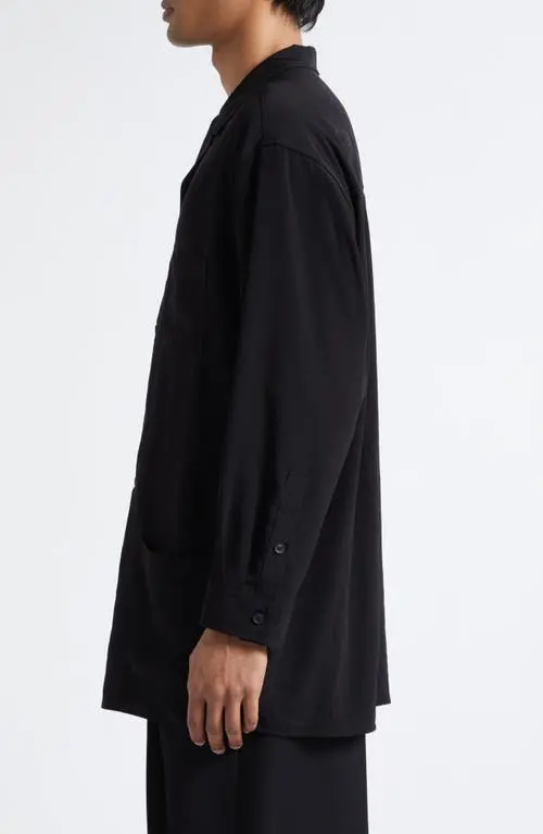Yohji Yamamoto Oversize Button-up Shirt