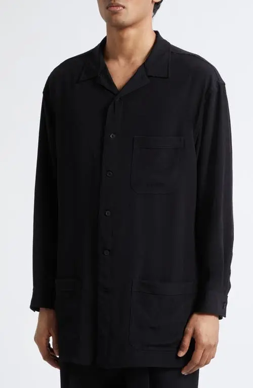 Yohji Yamamoto Oversize Button-up Shirt
